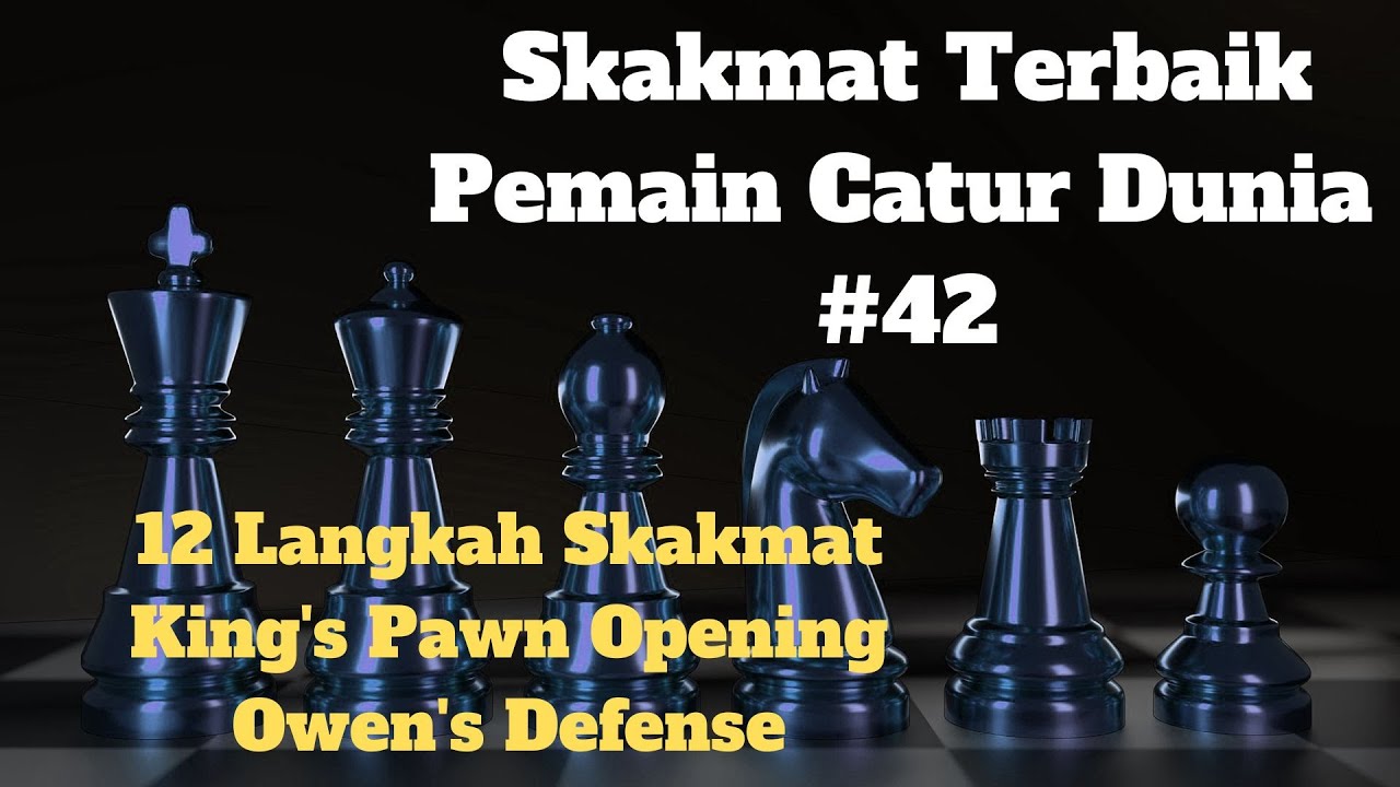 Skakmat Terbaik Pemain Catur Dunia Sepanjang Masa #42 | 12 Langkah ...