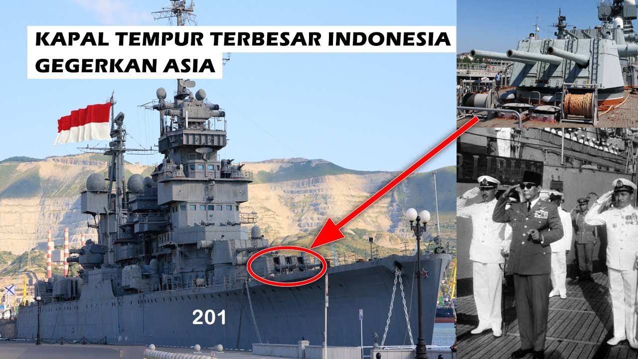 KAPAL TEMPUR TERHEBAT INDONESIA KRI IRIAN 201, KAPAL GLADIATOR LAUT ...