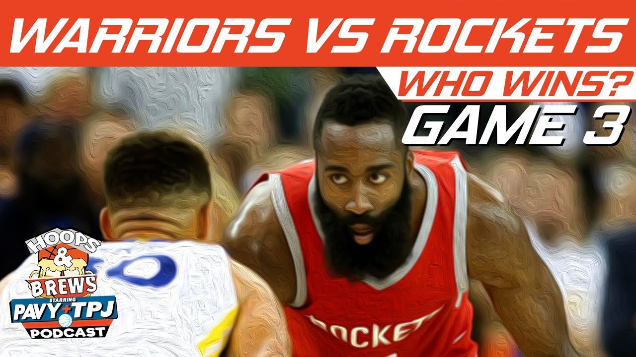 GS Warriors vs Houston Rockets | Game 3 | Who will win ? | Hoops N ...
