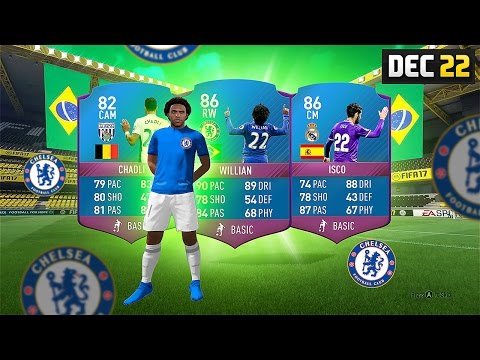 WILLIAN / ISCO / CHADLI (CHEAP) FUTMAS SBC! - #SBC #FIFA17 Ultimate Team