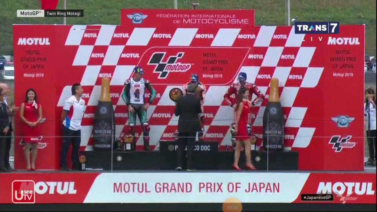 Podium Moto Gp Japan 2019 - YouTube