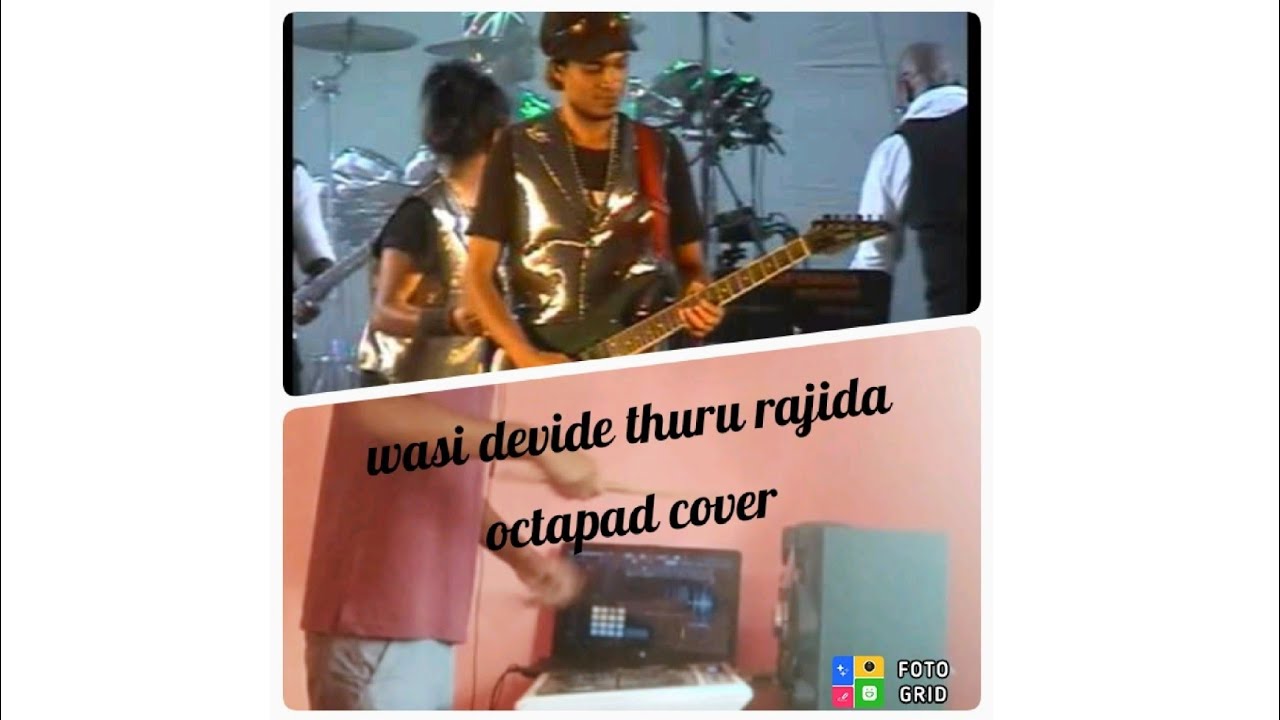 wasi devide thuru rajida song 6-8 octapad cover - YouTube