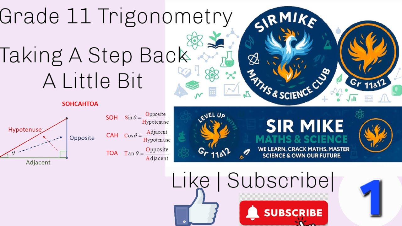 1. Grade 11 Trigonometry Grade 11 Revision | Right-Angled Triangle ...
