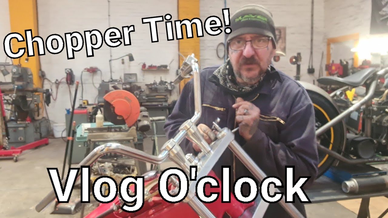 Stress Relief! A bit of a rant Custom Chopper Build - YouTube