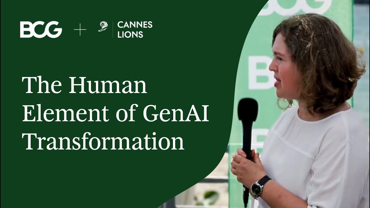 The Human Element of GenAI Transformation - YouTube