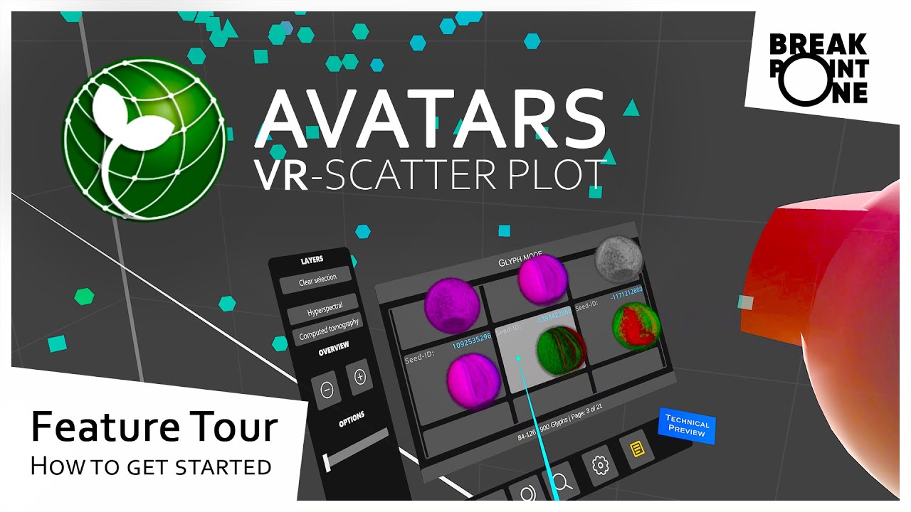 AVATARS - VR Scatter Plot - Feature Tour (How to get started) - YouTube