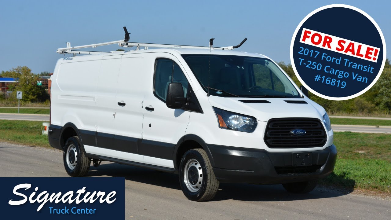 FOR SALE! - 2017 Ford Transit T-250 Cargo Van - YouTube