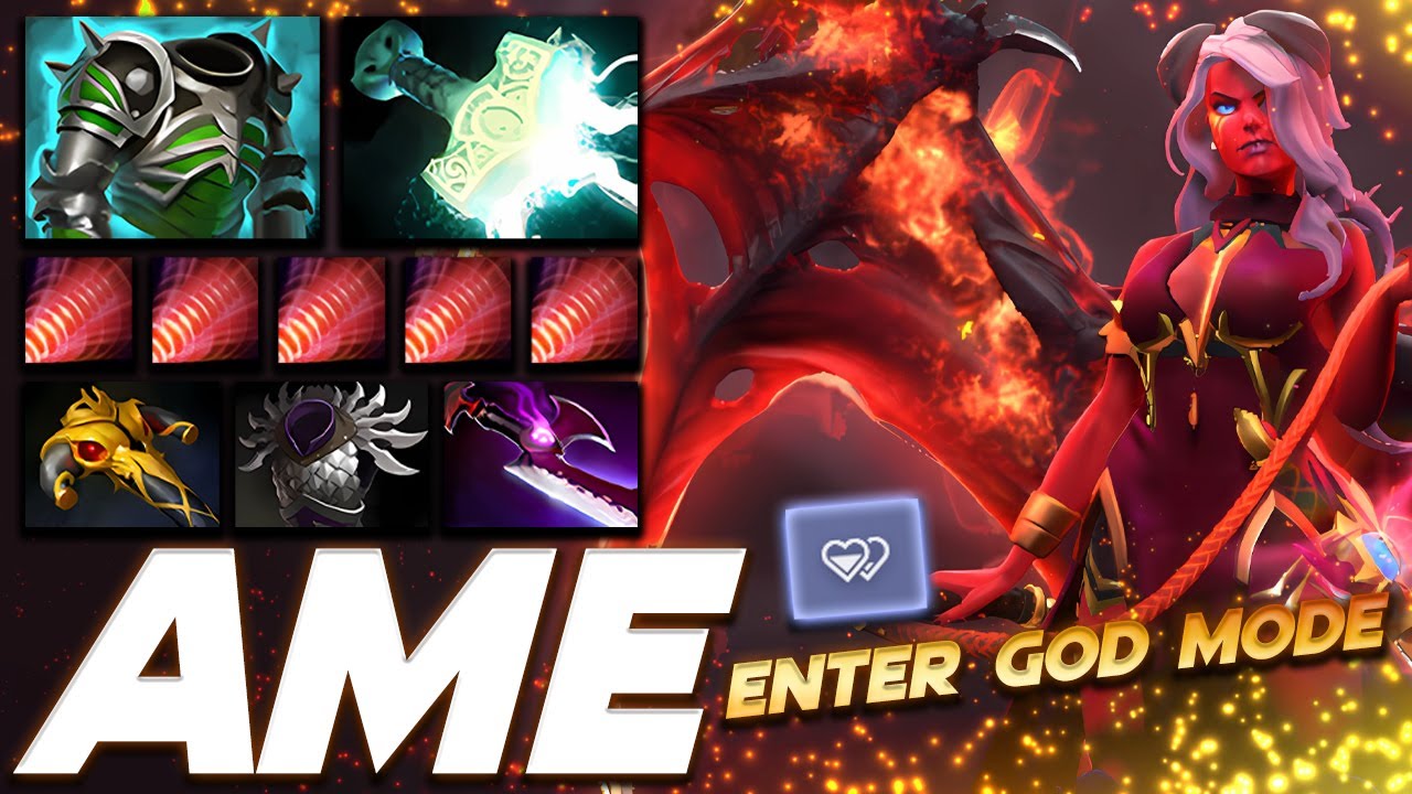 Ame Queen Of Pain Enter God Mode - Dota 2 Pro Gameplay [Watch & Learn ...