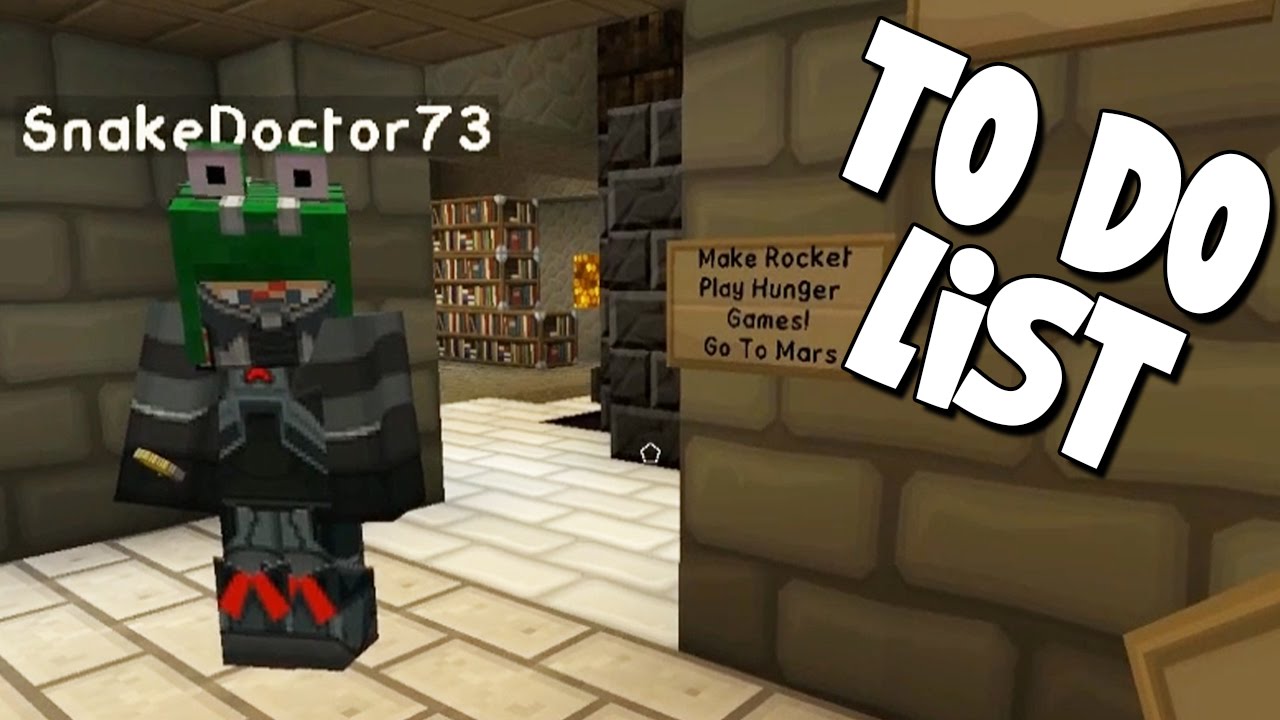 Minecraft - Mission To Mars - To Do List! [15] - YouTube