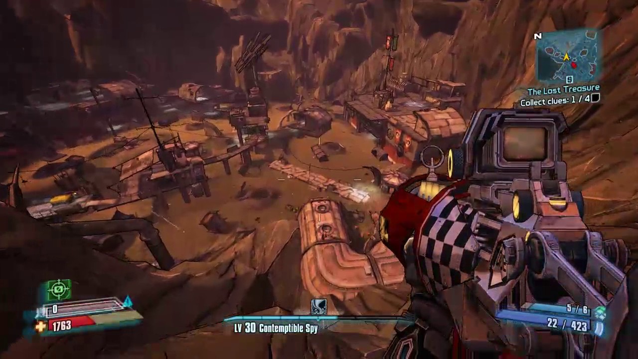 [Borderlands 2] Optional Missions - The Lost Treasure (1/2) - YouTube