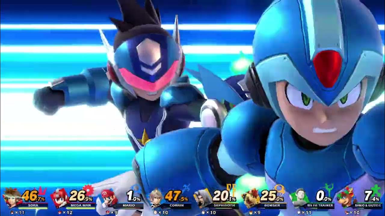 4 way battle! Gabrielle Desmond vs Marson Plumber vs TM Maxie vs Alex! Super Smash Bros Ultimate ...