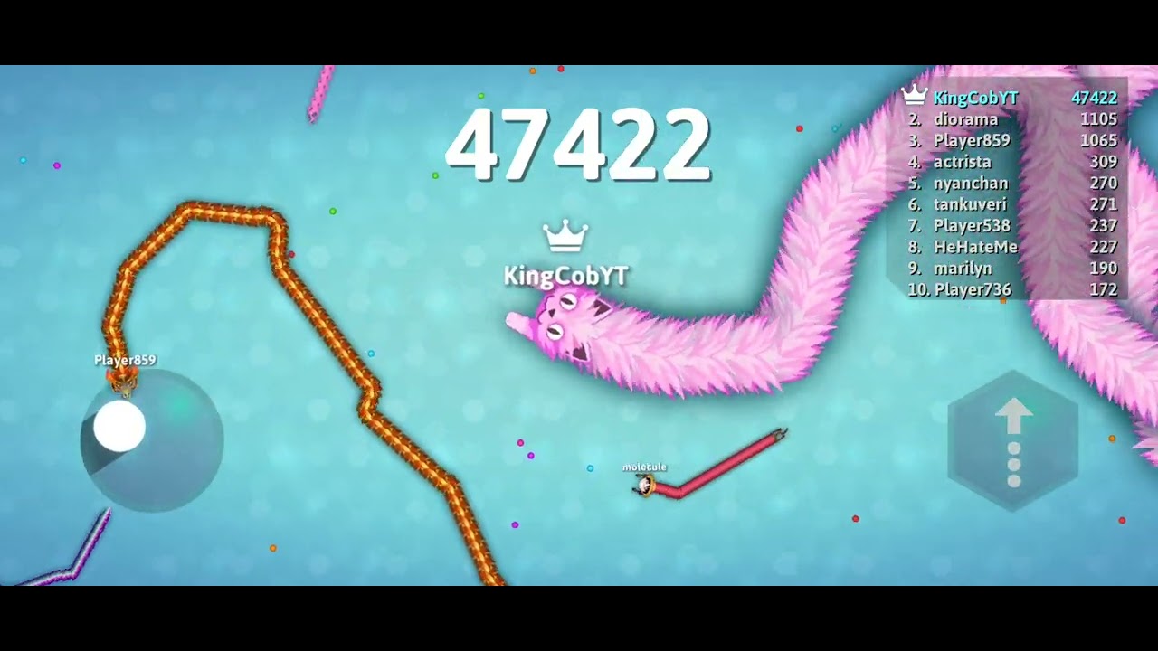 TOP SCORE 50,000 🍓 | pinakamataas na iskor gameplay | Snake Game Snake ...