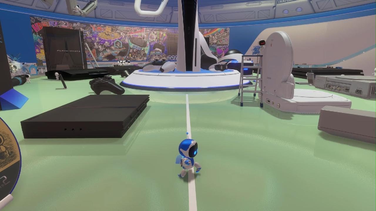 Astro bot doing the floss - YouTube
