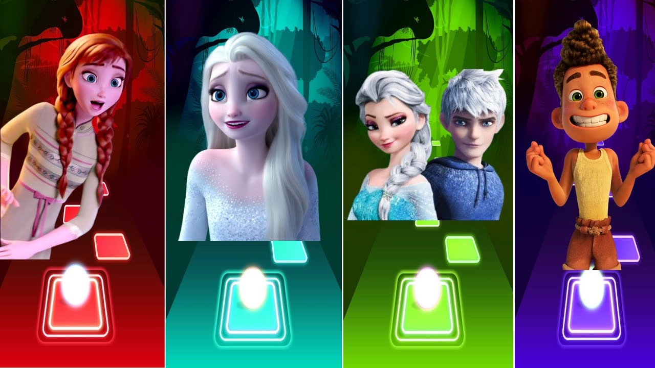 Let it go - Frozen - Something never change - Luca Song TilesHopEDMRush ...