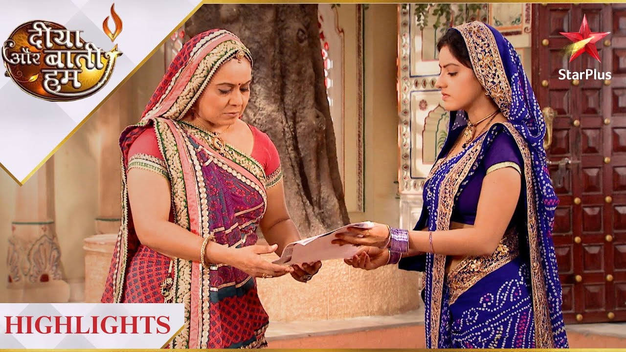 Diya Aur Baati Hum | Kya Bhabho karegi Sandhya ka proof accept? - YouTube
