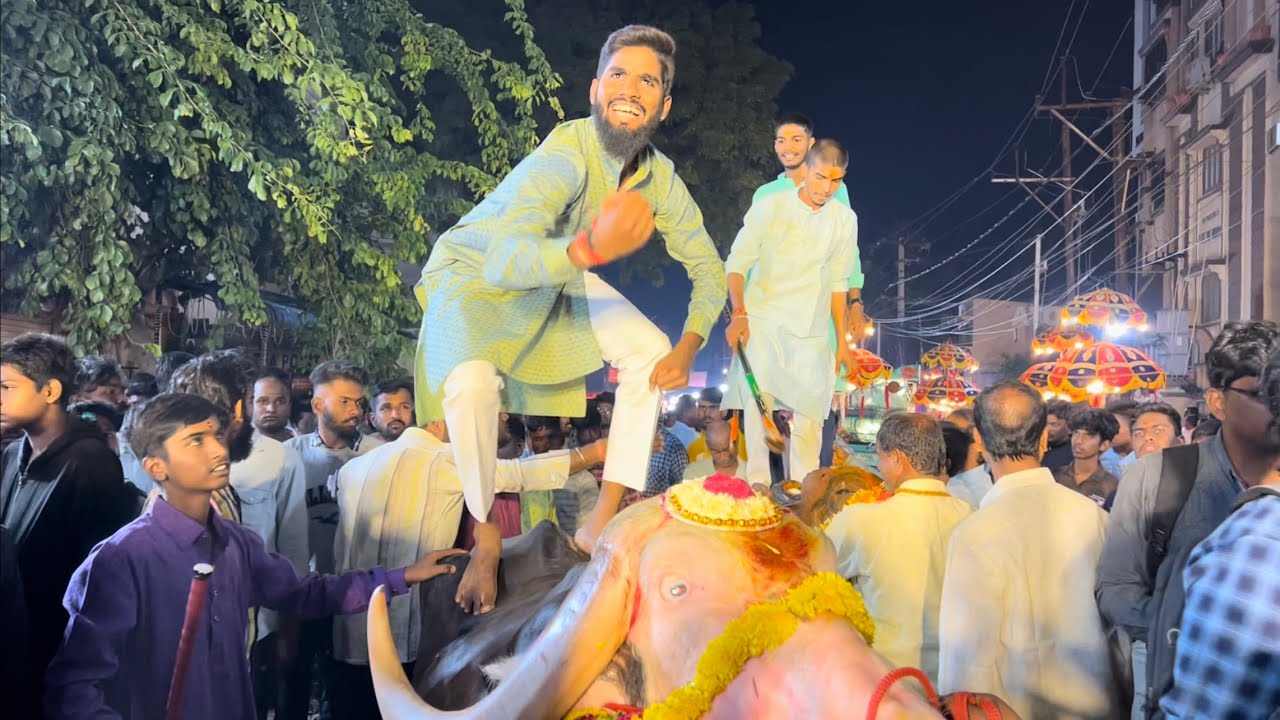 Hyderabad Sadar Festival | Sadar dance 2022 | Sadar dance on Bull's ...