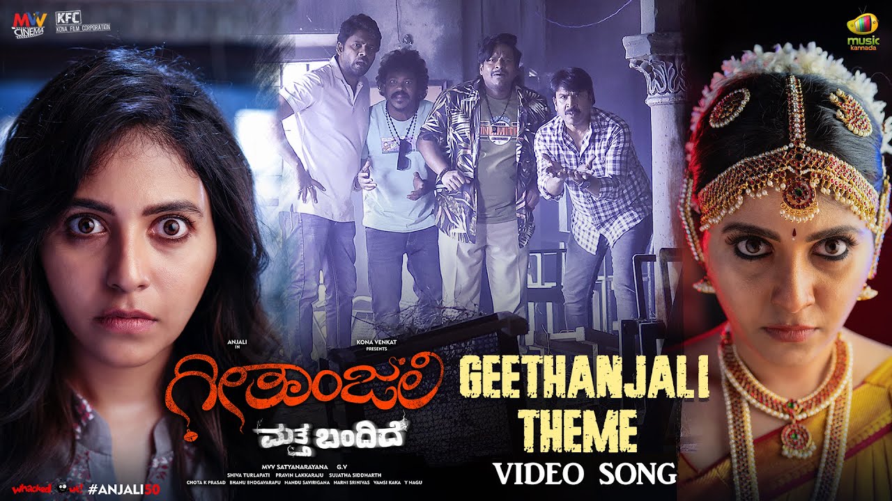 Geethanjali Theme Video Song | Geethanjali Matthe Bandhidhe | Anjali ...
