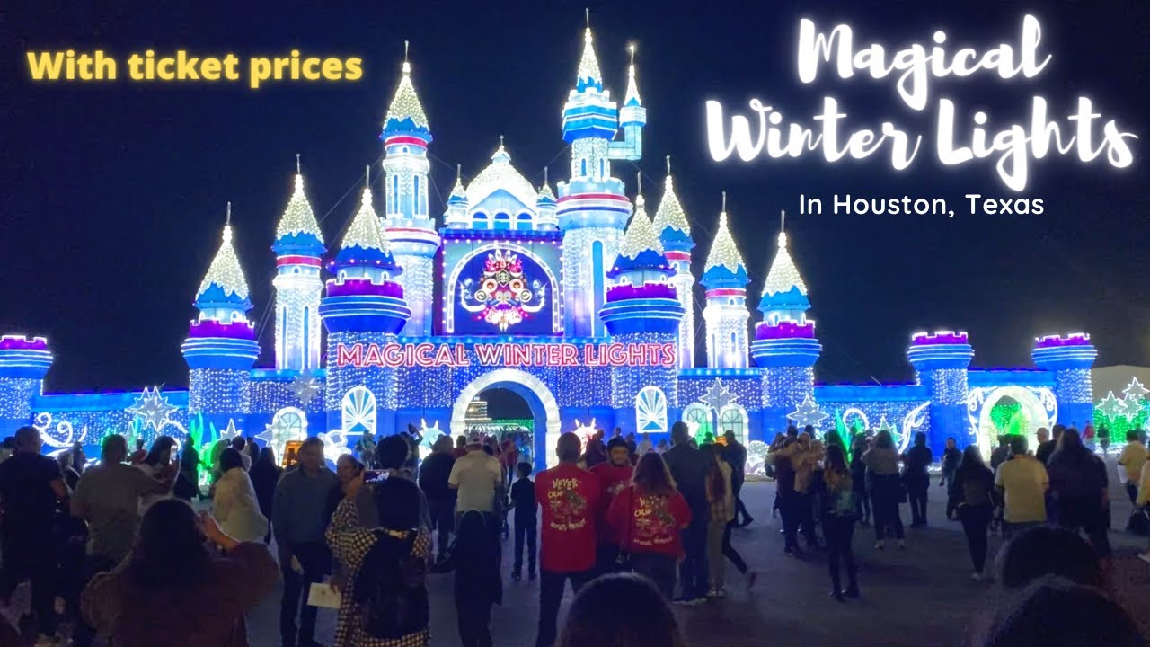 Magical Winter Lights in Houston, Texas | Holiday Christmas Lights USA ...