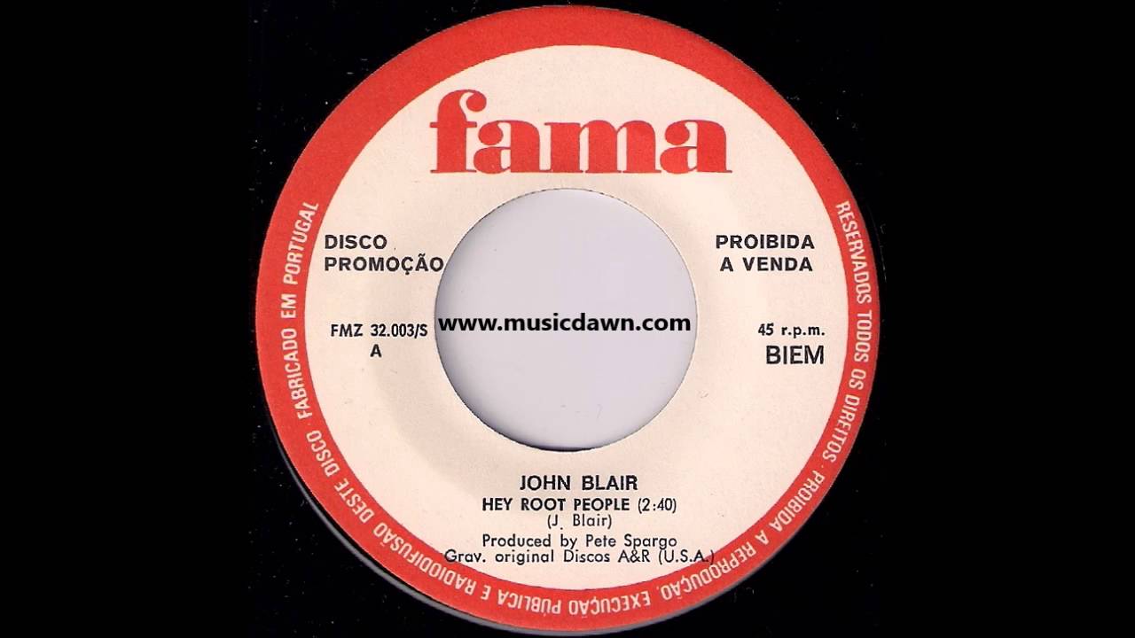 John Blair - Hey Root People [Fama] '1970 Soul Funk 45 - YouTube