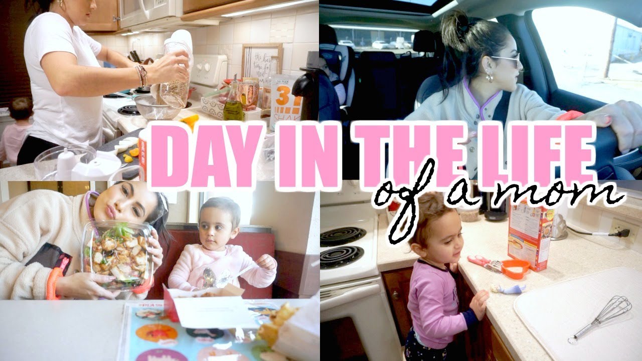 DAY IN THE LIFE OF A SINGLE MOM | CLEANING, COOKING & ERRANDS ...