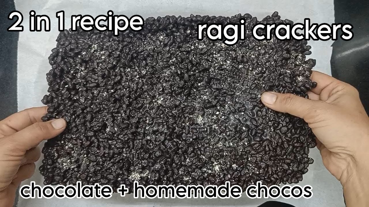 Ragi crackers | Ragi chocos | Ragi chocolate |Healthy recipe |Easy to ...
