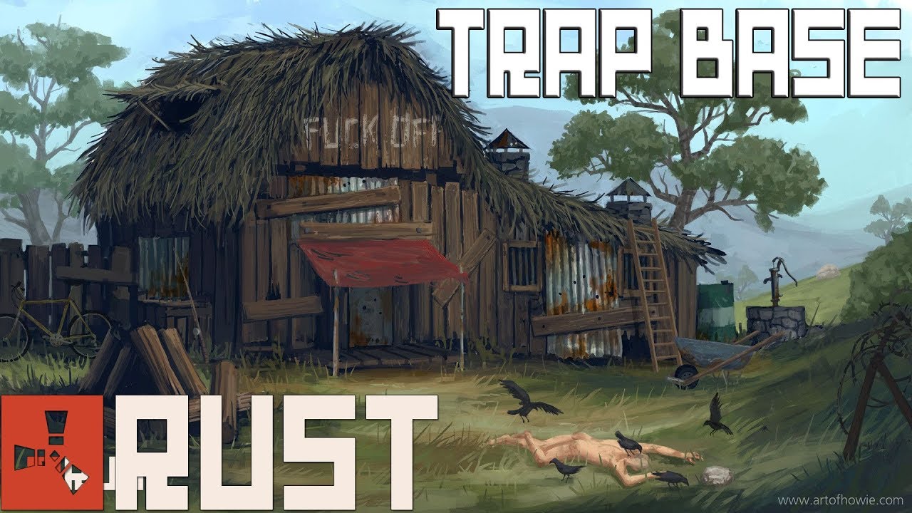 Rust | LA CASA TRAMPA DEL RIO | Gameplay Español - YouTube