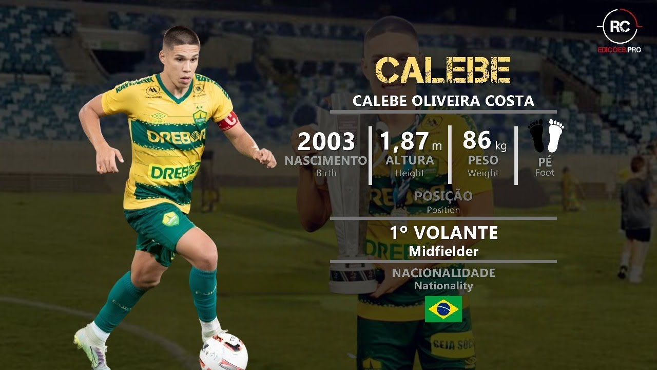 Calebe - 1º Volante (Midfielder) - 2003 (2023) - YouTube
