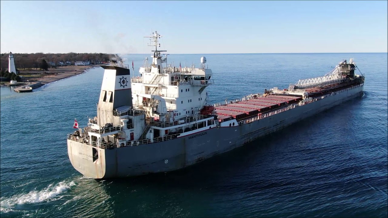 MANITOULIN - Upbound Port Huron, Michigan 4-2-2020 - YouTube