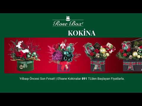 Kokina Buketi Siparişi | Yılbaşı Çiçeği Aynı Gün Teslimat