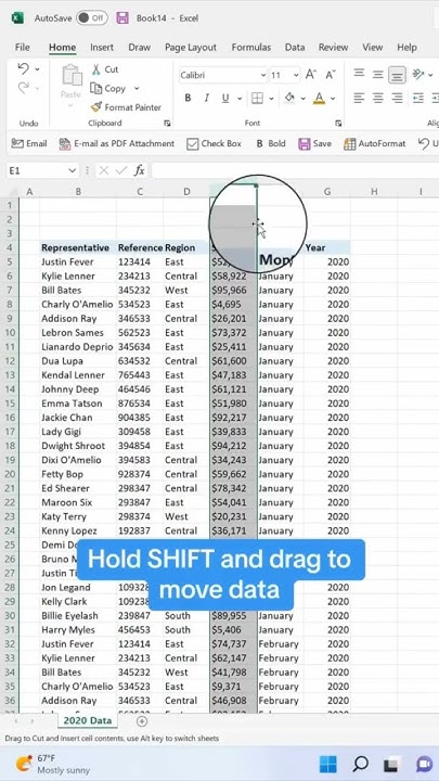 Time-Saving Excel Shortcut #excel #exceltips #TechShorts #ytshorts #shorts #ytshort #tiktok ...