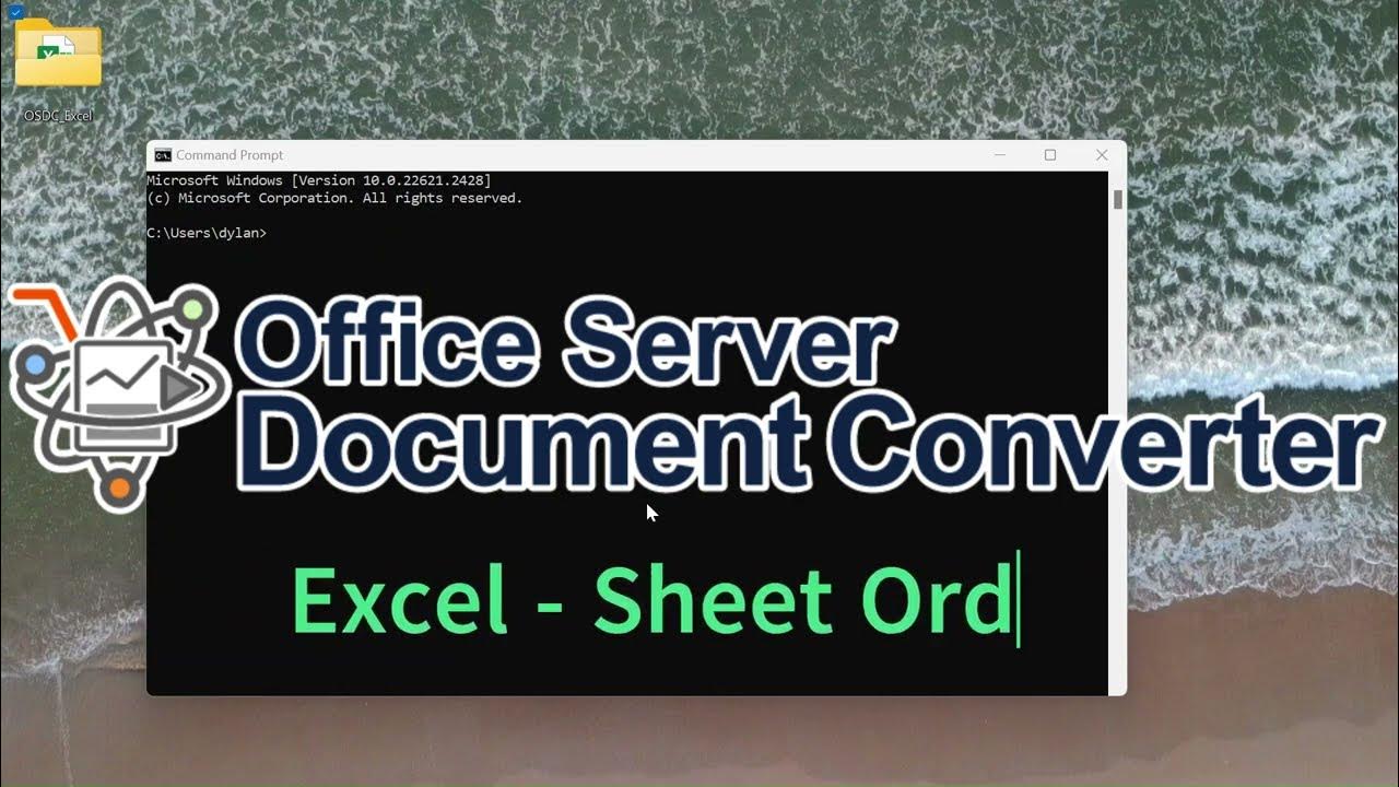 OSDC Tutorial - Sheet Order Select - YouTube