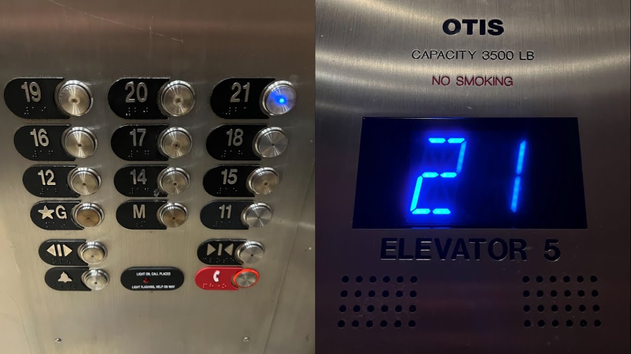 Otis Traction High Rise Elevators @ Hub at Columbia, Downtown Columbia ...