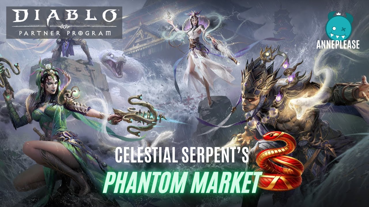 Celestial Serpent's Phantom Market | #diabloimmortal - YouTube