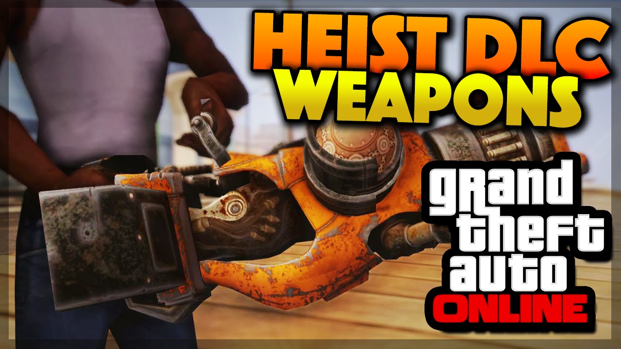 GTA 5 Online - Top 5 Weapons For Heists DLC Update (GTA 5 Gameplay ...