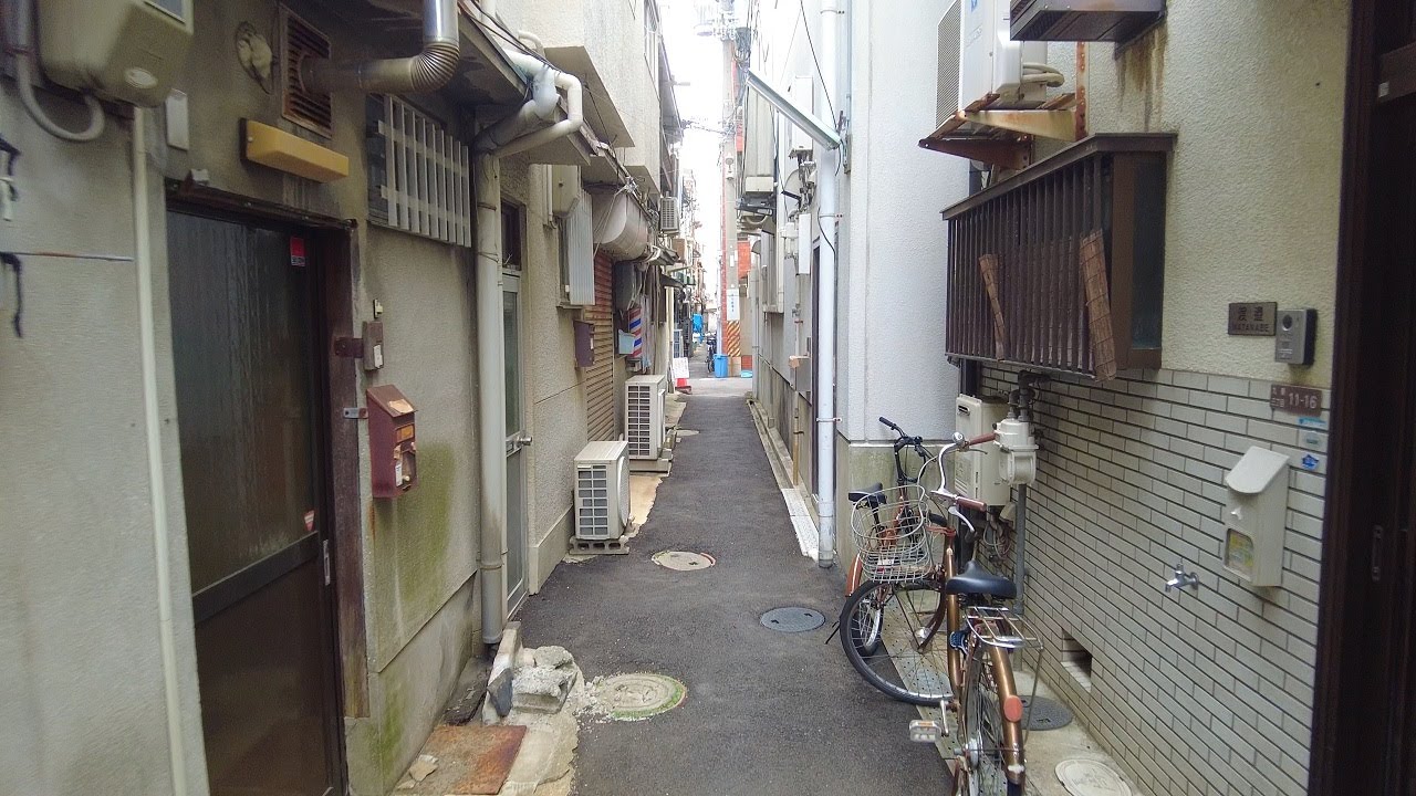 Osaka walk Kujo - Japan 4K - YouTube