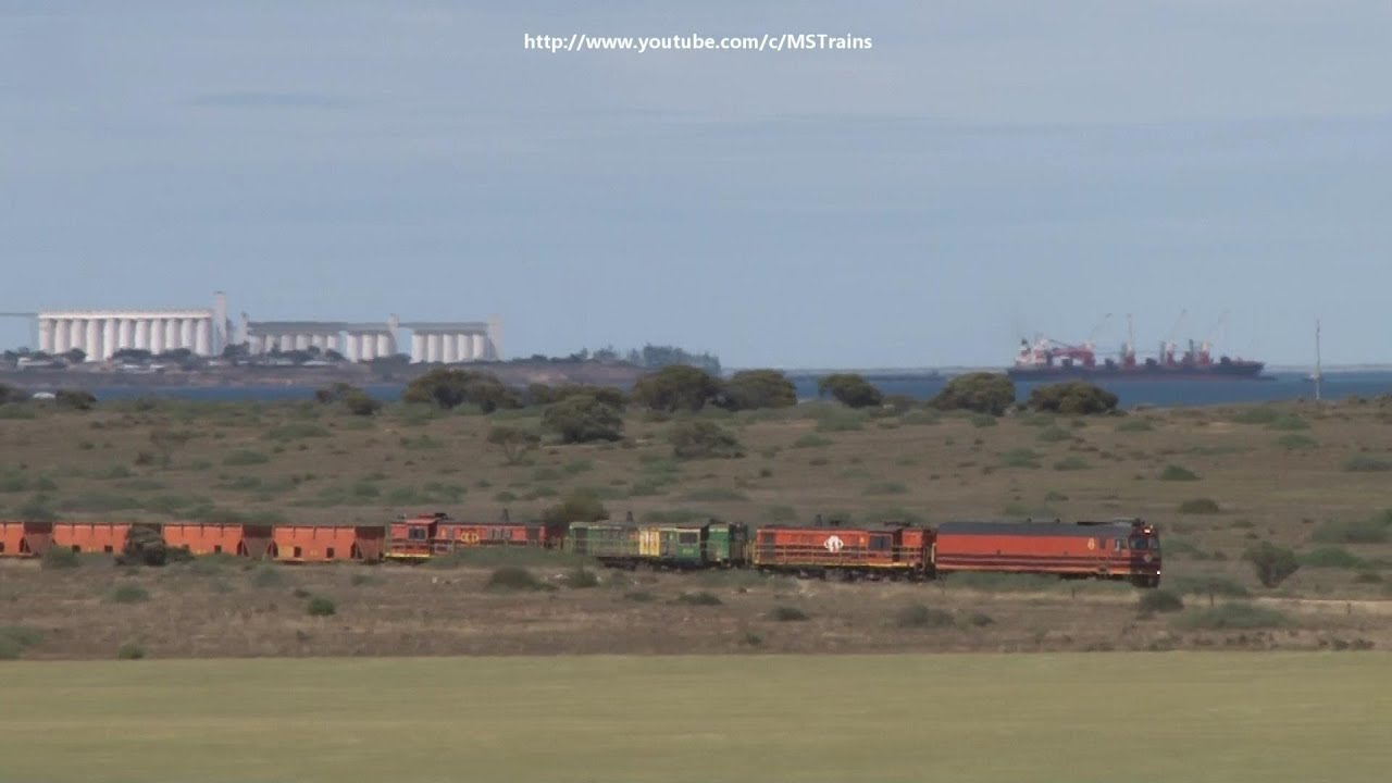 Ceduna Gypsum Train Operations: October 5th & 6th 2018 - YouTube