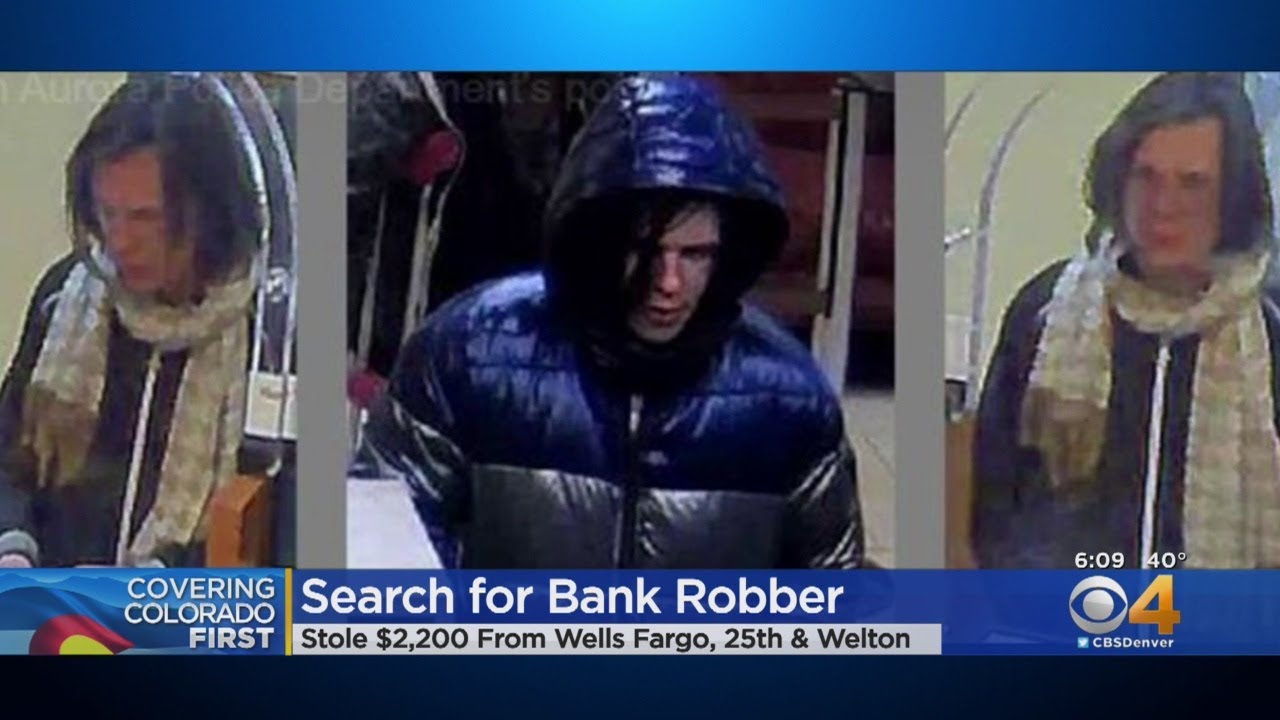 $2,000 Reward Offered For Bank Robbery Suspect - YouTube
