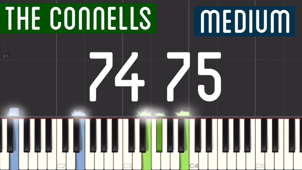 The Connells - 74 75 Piano Tutorial | Medium - YouTube