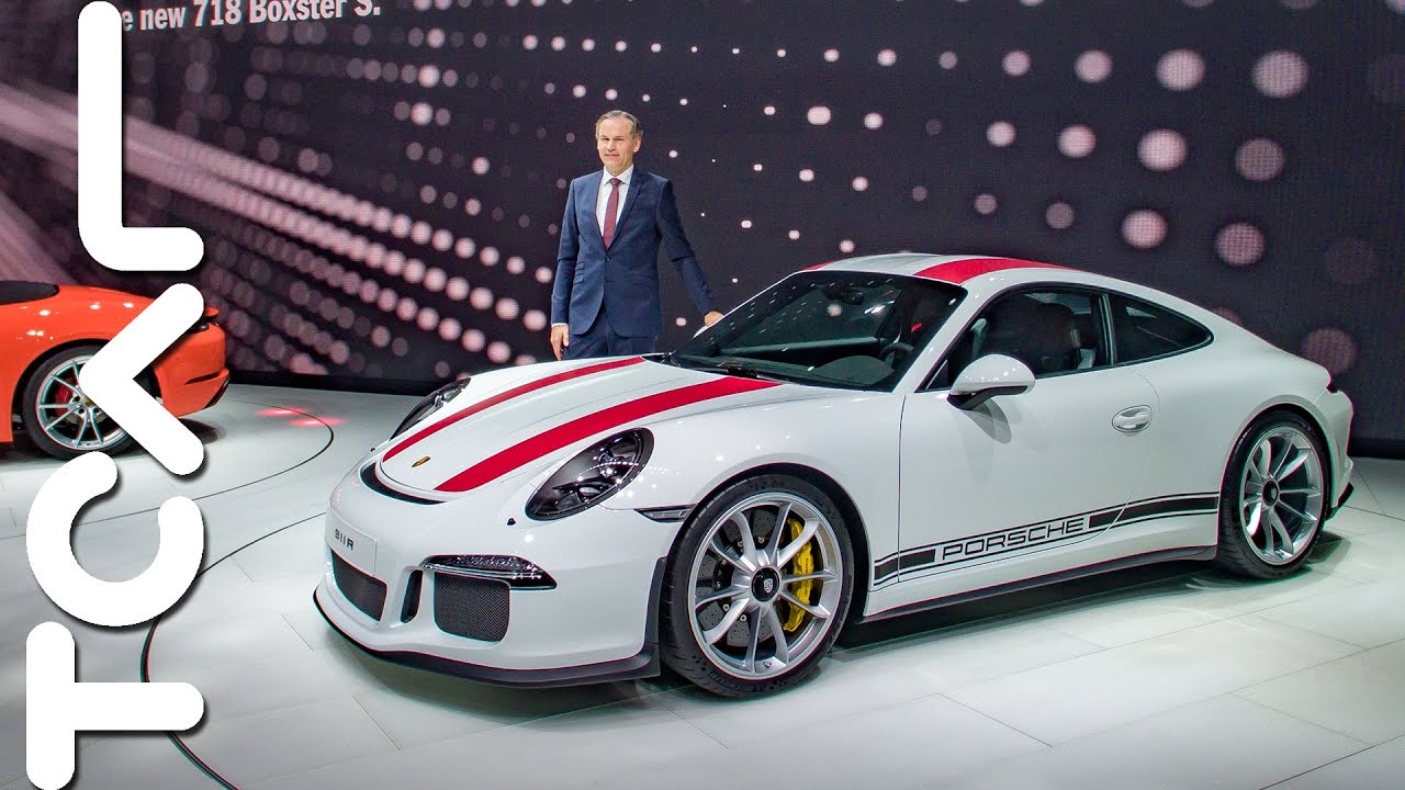 [4K] [2016 日內瓦車展] Porsche 911 R - TCAR - YouTube