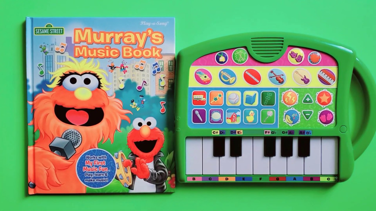 SESAME STREET Murray's Music Book - YouTube