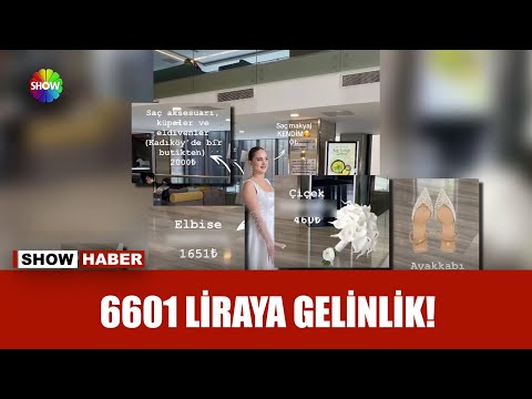 Uygun fiyata 'toplama' gelinlikler...