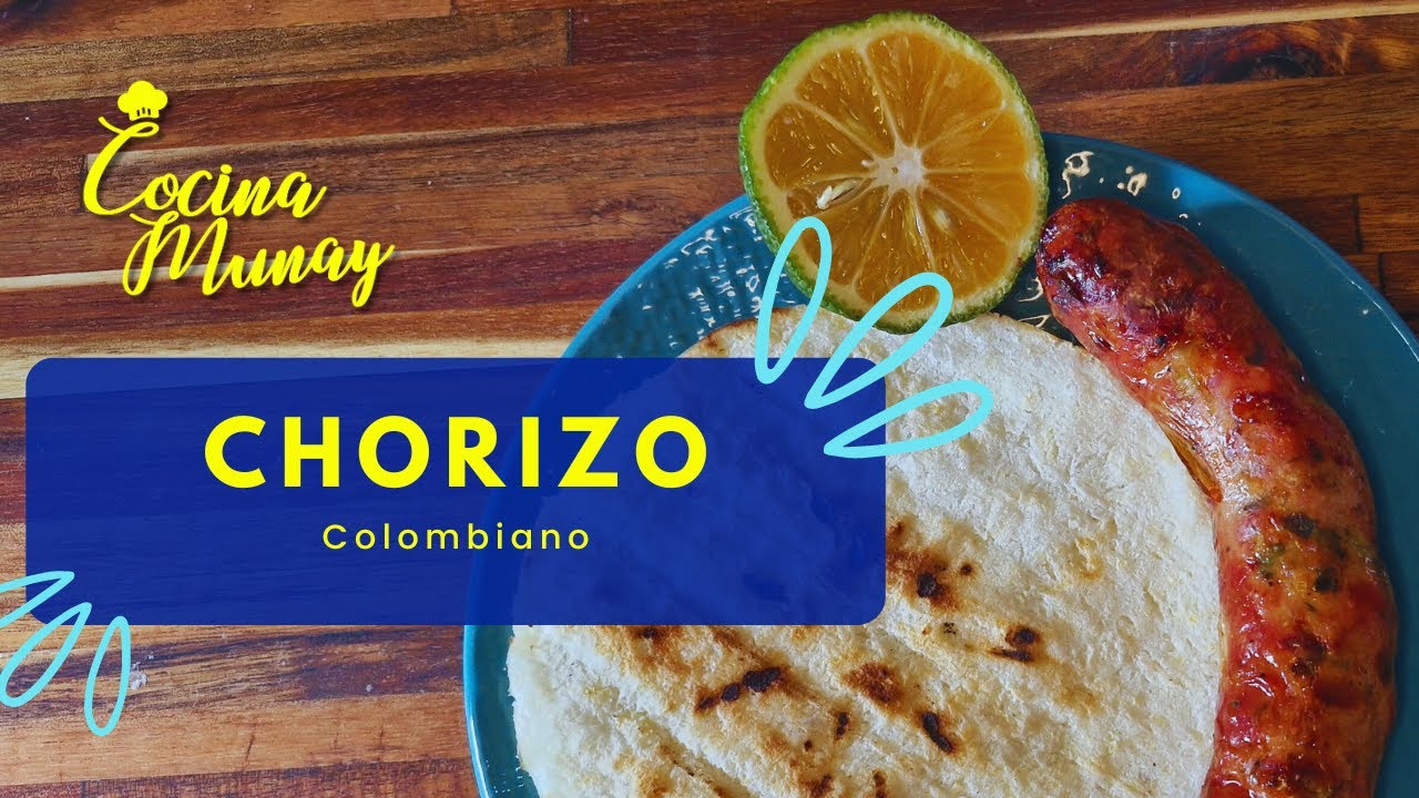 Los Mejores Chorizos Colombianos: Receta Fácil con Cocina Munay - YouTube
