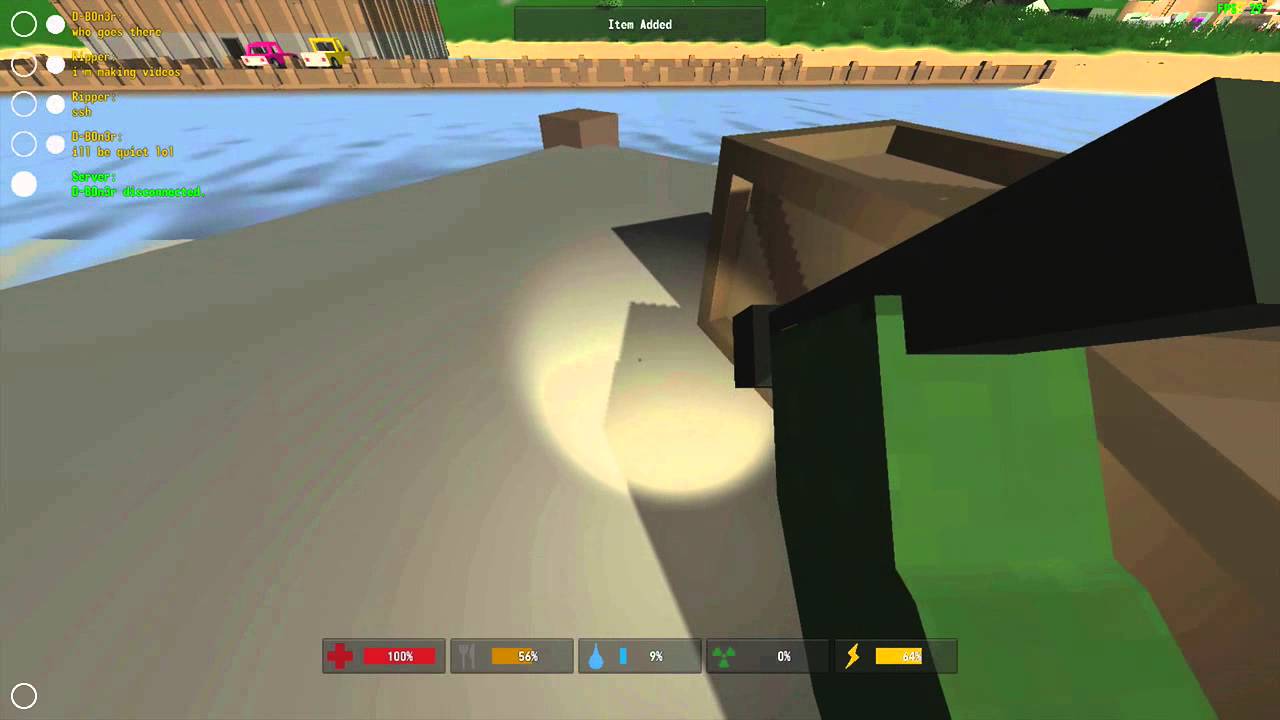 Unturned - Lighting For Bases & Character Tutorial - YouTube