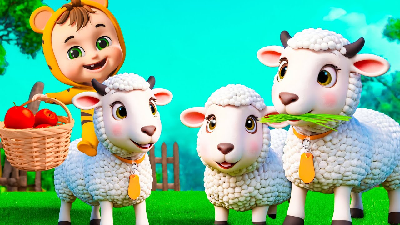 Baa Baa Black Sheep | Old Macdonald Had Animal Farm | Nursery Rhymes ...
