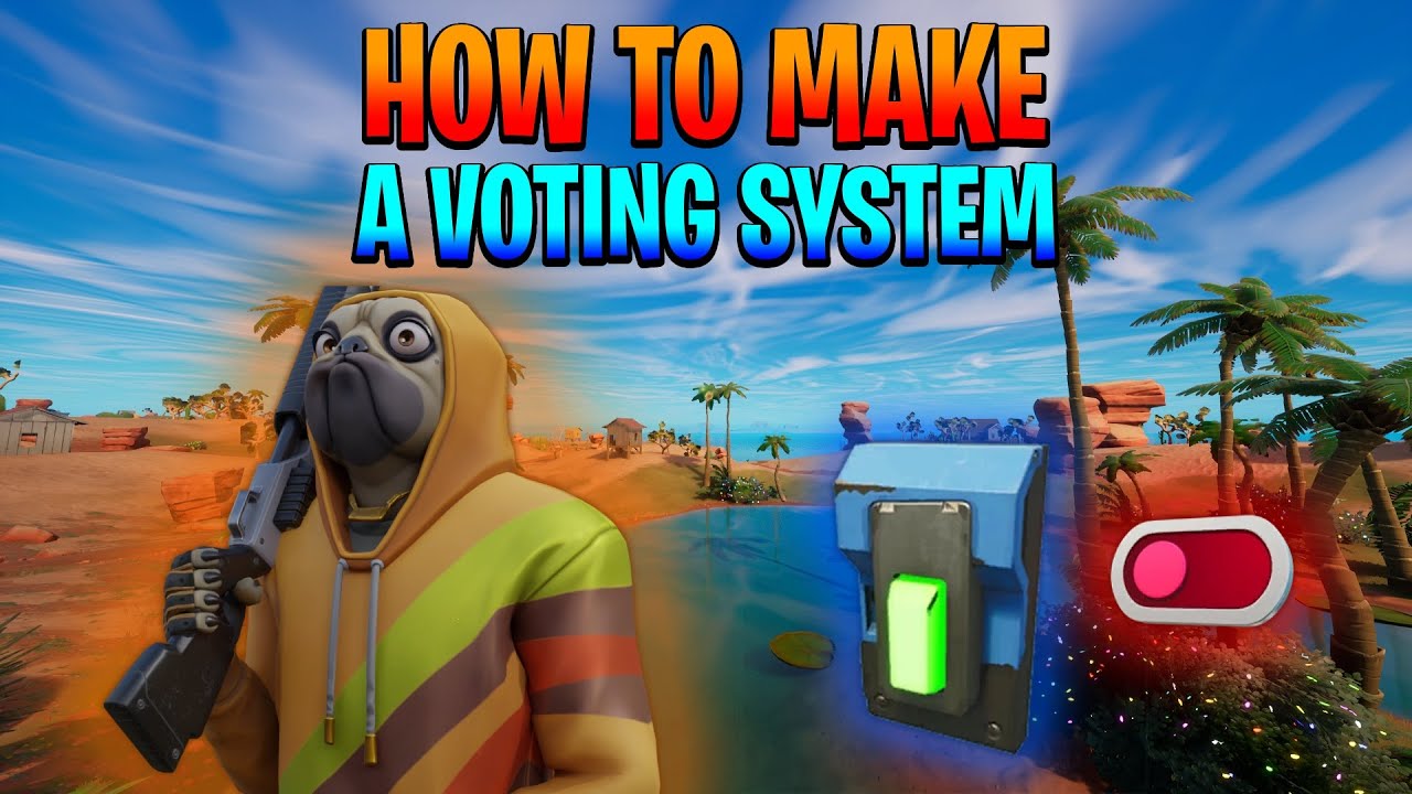 How To Make A Voting System In Fortnite Creative - YouTube