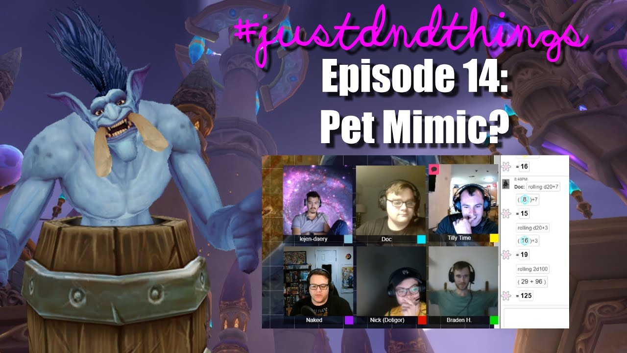 #justdndthings Episode 14: Pet Mimic Question Mark? - YouTube