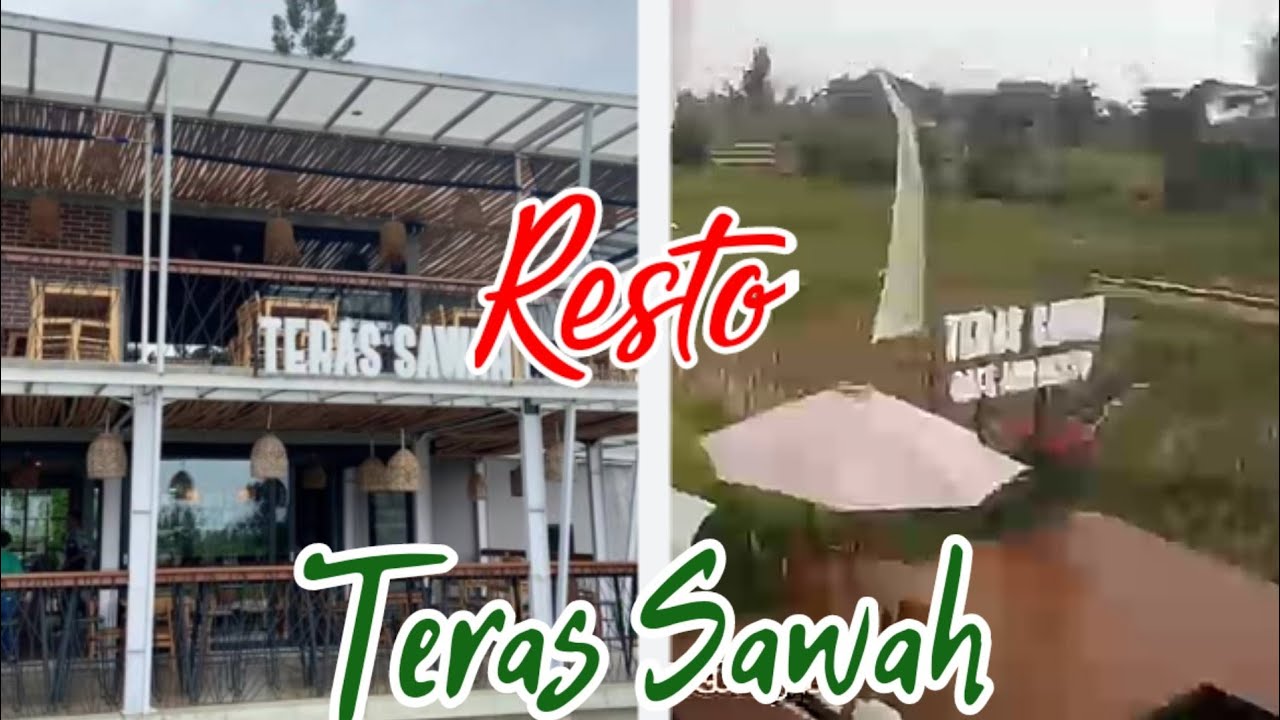 Resto Khas Sunda Teras Sawah Cianjur - YouTube