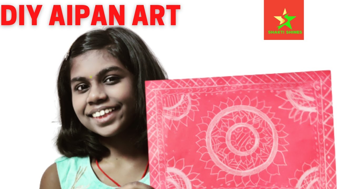 DIY Easy Drawing - Aipan Art #aipanart #uttarakhand #easydrawing - YouTube