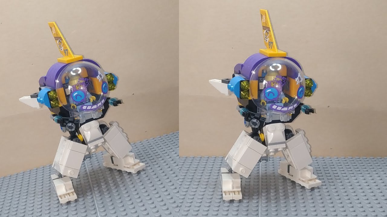 Lego mech sous-marin 70433 ( hidden side ) - YouTube