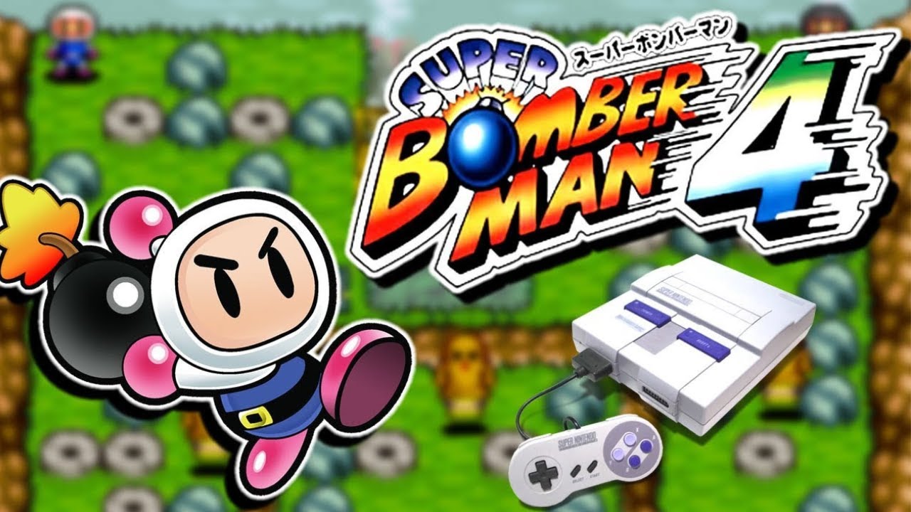 SUPER BOMBERMAN 4 SNES - GAME PLAY AO VIVO - YouTube